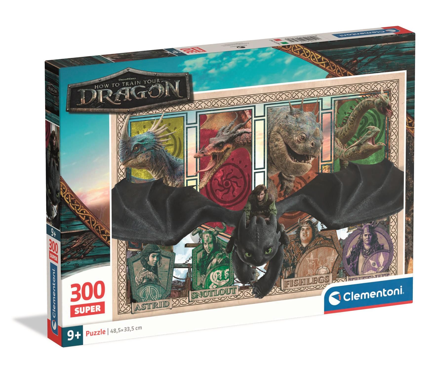 Puzzle How to Train Your Dragon (300 elements)