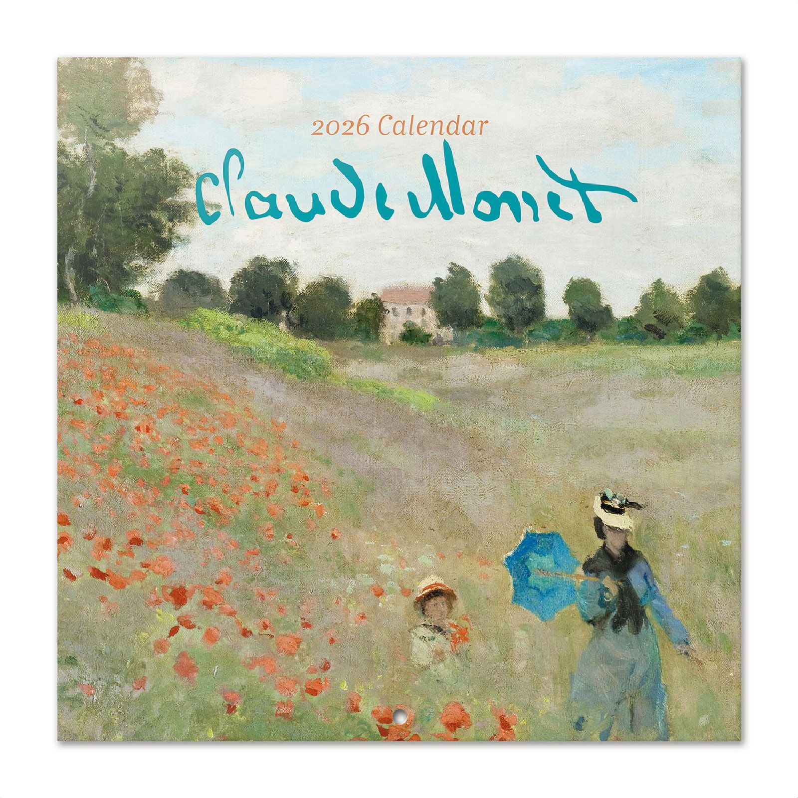 Claude Monet Wall Calendar 2026